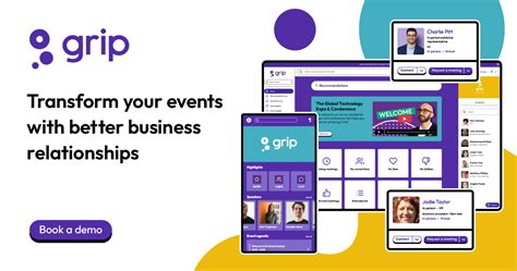 Enterprise Event App And User Conference Software Grip