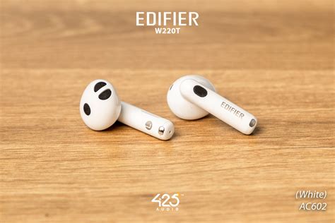 Edifier W220t หูฟังไร้สายทรง Earbud ชิพ Qualcomm Degree เสียงใส ไมค์
