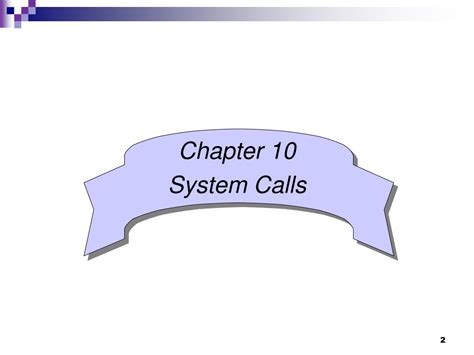 Ppt System Calls In Linux Operating Systems Powerpoint Presentation Free Download Id9235697