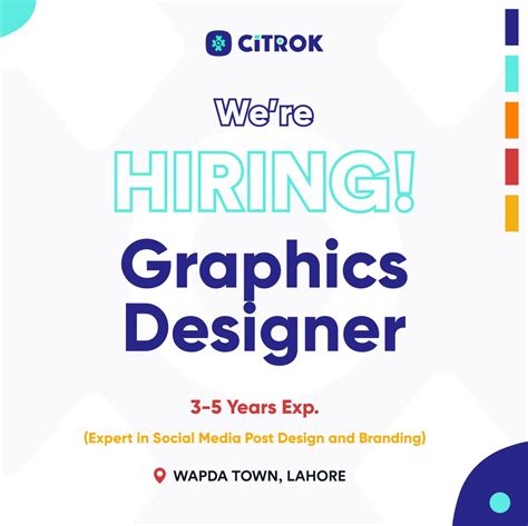 Citrok On Linkedin Job Work Graphic Designer