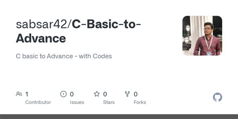 GitHub Sabsar C Basic To Advance C Basic To Advance With Codes