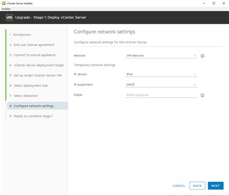 Upgrade Vcenter Server Vcsa 67 To Vcsa 7