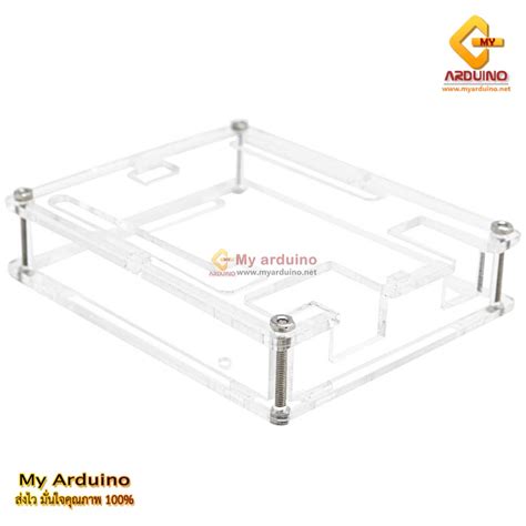 Arduino Uno R3 Acrylic Case Box กล่องอะคริลิคแบบใส สำหรับ Arduino Uno Case ขาย Arduino อุปกรณ์