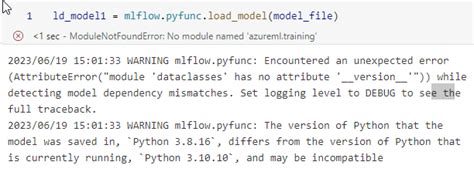 Python Modulenotfounderror No Module Named Azuremltraining