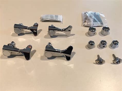 Carvin Premium Tuning Heads Control Knobs And More Chrome Reverb