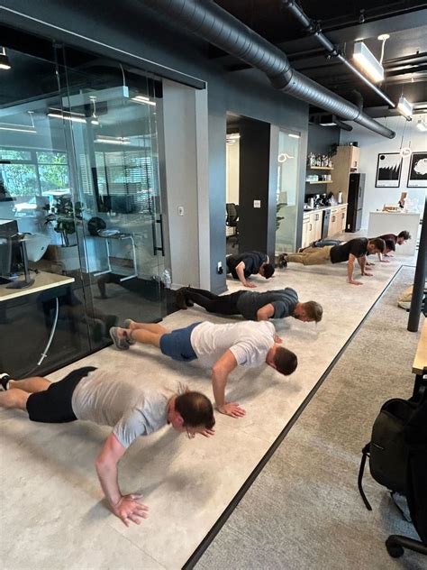 James Mikrut On Linkedin Corporate Wellness Plan Payload 50 Pushups Each Time We Sign An