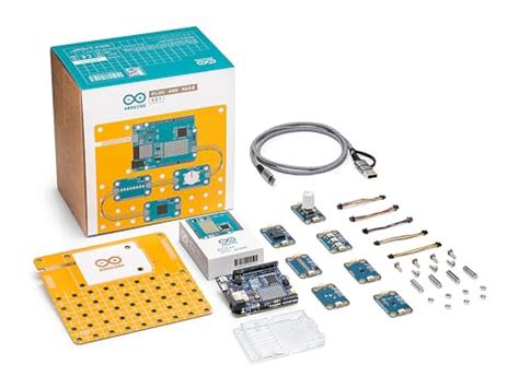Arduino UNO R Tiene Nuevo Plug And Make Kit