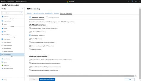 sdn data path diagnostics extension in windows admin center microsoft