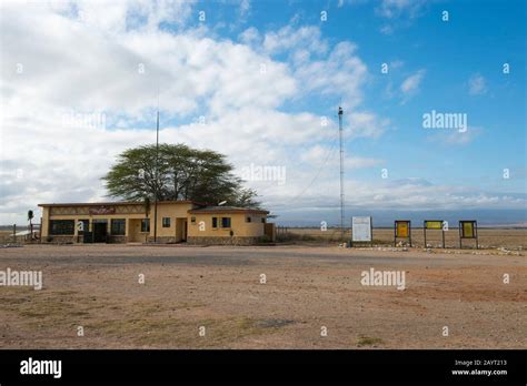 View Of The Terminal At The Amboseli Airstrip In Amboseli National Park