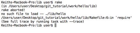 Ruby Why Am I Getting This No Such File To Load Error With Rake