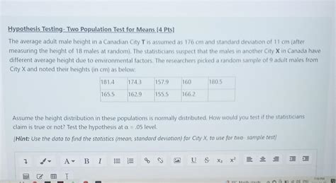 hypothesis testing two population test for means [4