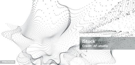 추상 및 과학 기술 배경 네트워크 파티클 그림 3d 그리드 표면 3차원 형태에 대한 스톡 벡터 아트 및 기타 이미지 3차원 형태 기하 도형 0명 Istock