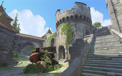 Overwatchs New Map Eichenwalde Tasks You With Escorting A Battering