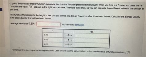 Solved 1 Point Below Is An Oracle Function An Oracle