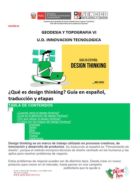 01 Material Metodologia Design Thinking Pdf El Pensamiento De