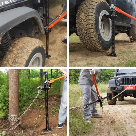 Vevor High Lift Farm Jack 48 Utility Farm Jack 7000 Lbs Capacity