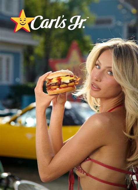Carls Jr Super Bowl Ad Brings Back Bikini Clad Burger Models After