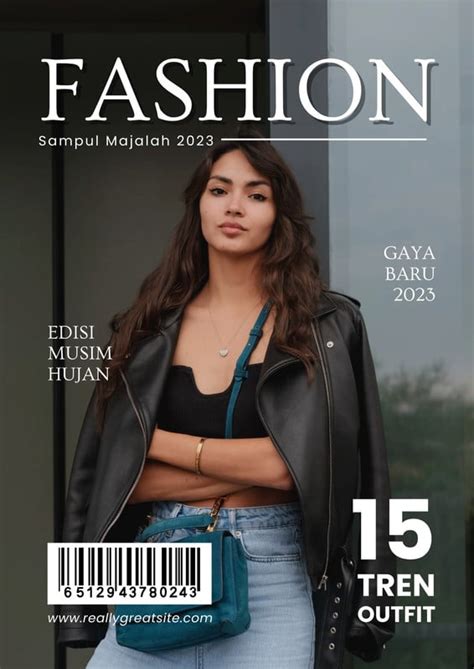 Contoh Cover Majalah Artistik Gratis Bebas Edit Canva