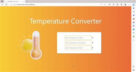 Manas On Linkedin Temperatureconverter Webapp Coderscave
