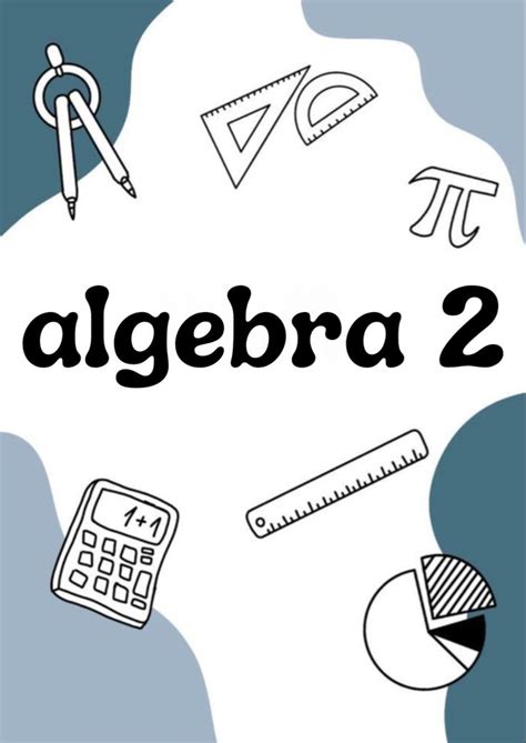 Algebra 2 Binder Cover