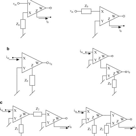6 Realization Of Various Other Vcvs Circuits Using A Cfoa A Inverting