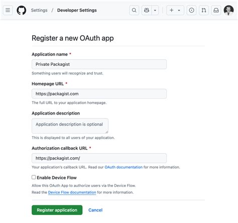 Github Enterprise Integration Setup Private Packagist Cloud Private