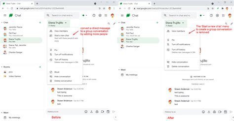 Disable Babes Using Rooms In Google Chat XFanatical