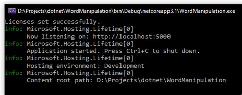 Asposecells And Asposewords 操纵excel和word文档的 Net Core 实例asposewords