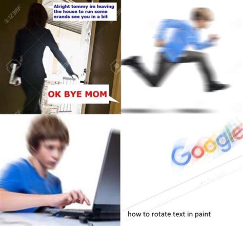 How Do I Rotate Text In MS Paint Know Your Meme