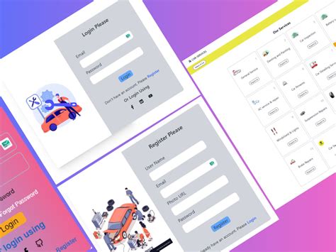A React Application Developed From Figma Template Upwork