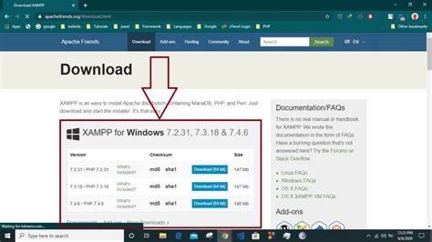 How To Install Xampp In Windows 10