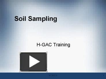 Soil Sampling Presentation Free To View