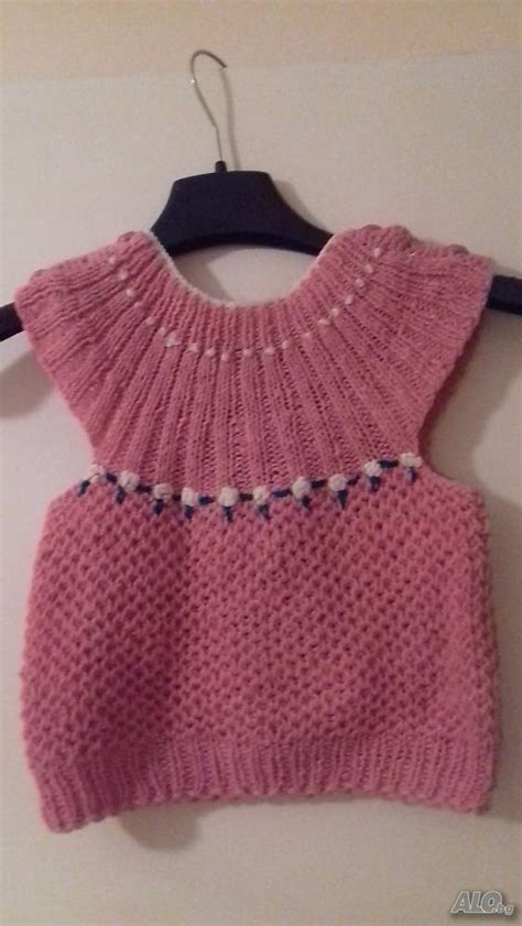 Пуловер бебешки Други детски дрехи За бебе 9 12 месеца до 80 см Бебешки и детски д