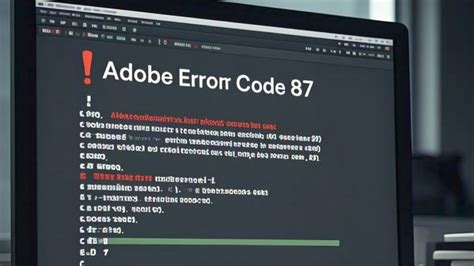 How To Fix Adobe Error Code 87 Troubleshooting Easy Guide