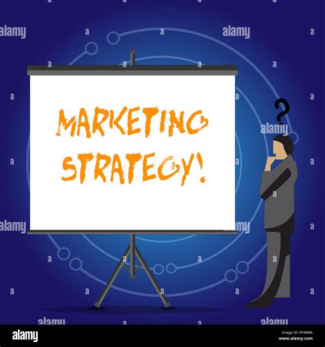 Conceptual Hand Writing Showing Marketing Strategy Concept Meaning Plan Formula Creativity
