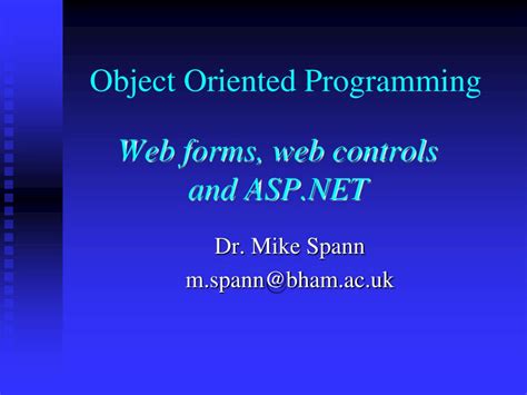 Ppt Object Oriented Programming Powerpoint Presentation Free