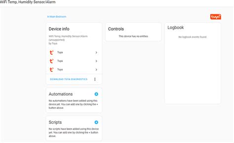 Tuya Temp Sensor Appears With No Entities Configuration Home