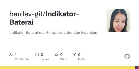 Github Hardev Gitindikator Baterai Indikator Baterai Real Time Cek