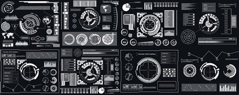 Creative Of Hud Interface Royalty Free Vector Image