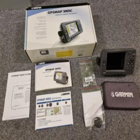 Garmin Gpsmap 3005c Color Chartplotter Radar Screen Network In