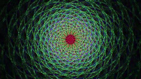 Mandala Visualizer Psychedelic Rainbow - YouTube