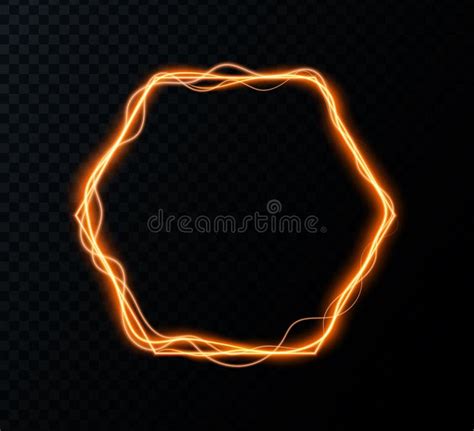 Lightning Frames Vector Stock Vector Illustration Of Magic 271015921