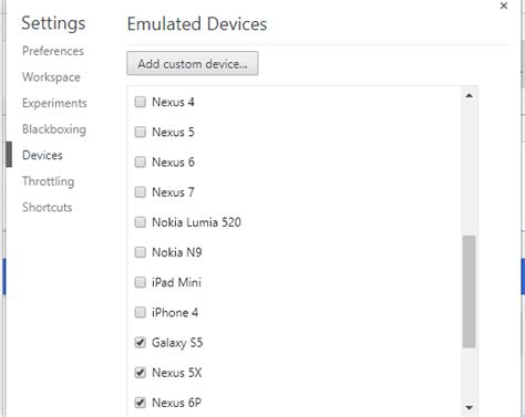 Mobile Emulation ChromeDriver Chrome For Developers
