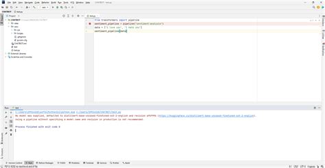 no program outputs when running a simple test beginners hugging