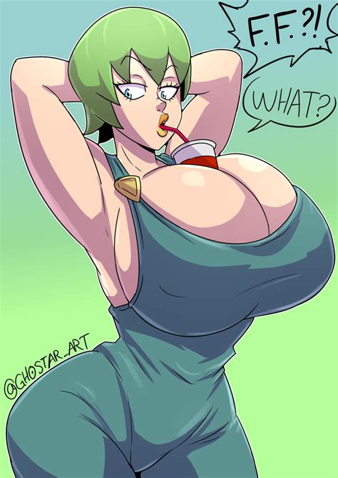 Rule 34 1girls Big Cleavage Big Penis Blue Hair Breasts Breasts