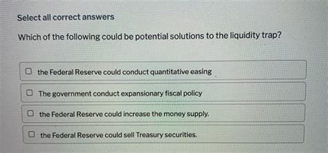 Solved Select All Correct Answers Which Of The Following