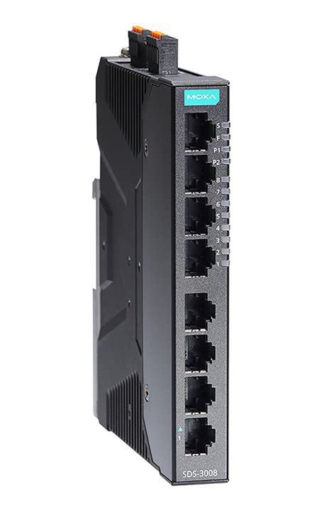Moxa Introduces Sds 3008 Smart Ethernet Switch Moxa Introduces Sds 3008 Smart Ethernet Switch