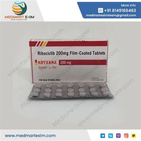 Kryxana Ribociclib Tablets Novartis At ₹ 22500box In Nagpur Id