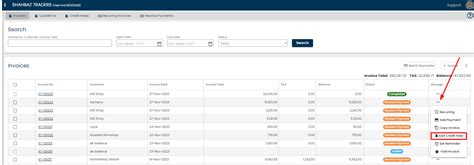 How To Create A Credit Note Against An Invoice Moneypex Support