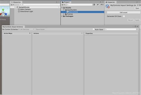 Unity 新输入控制系统input System键鼠简单用法unity Playercontrol Action Type Csdn博客